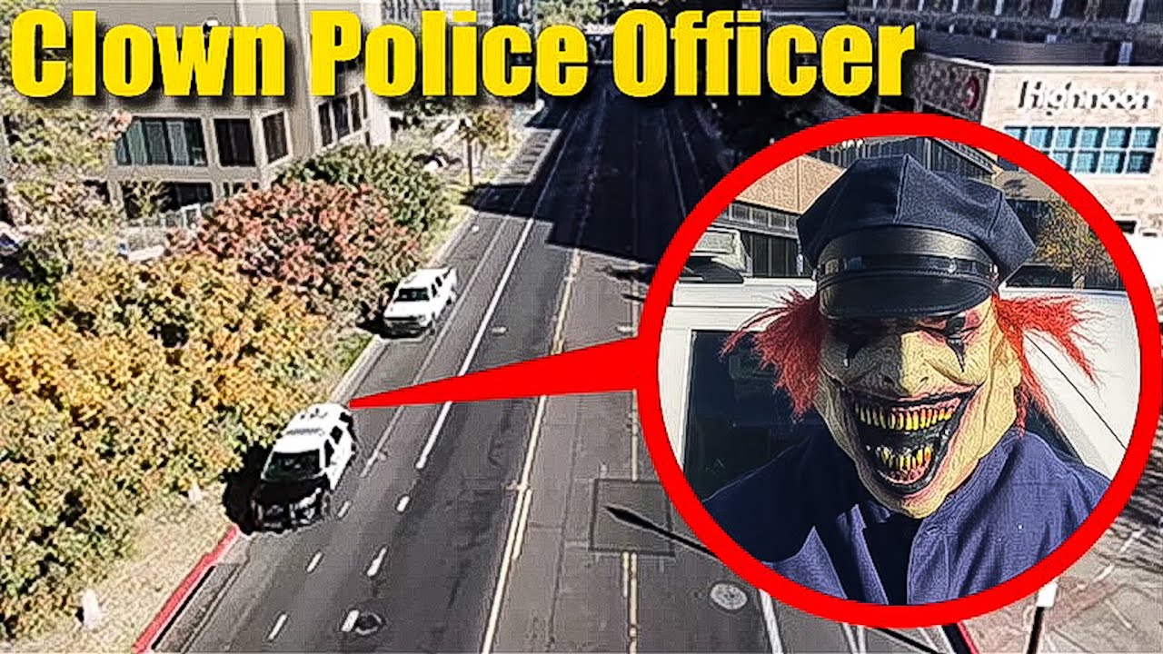 when you see a CLOWN dressed as a police officer ... DO NOT TRUST HIM ...