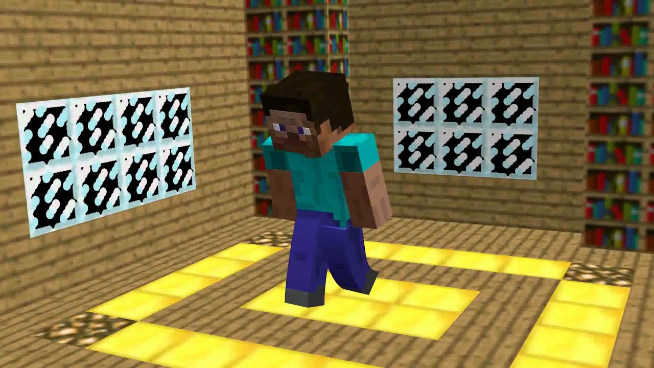 Minecraft Animations: Dancing Steve - YouTube