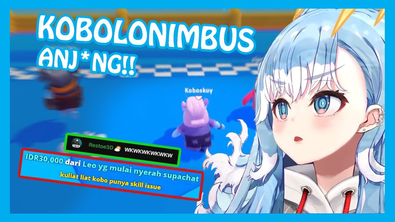FULL Ngakak Moment Kobo di Fall Guys | Kobo vs Kobolonimbus | Jinx ...