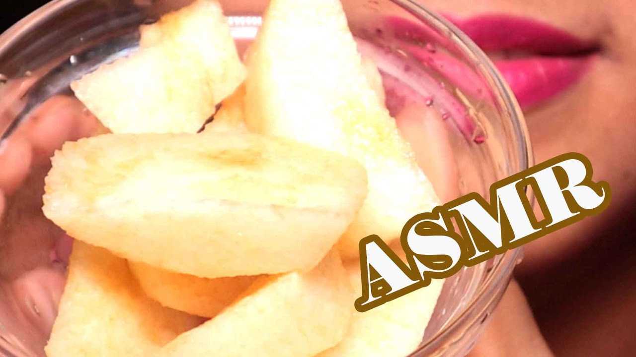 ASMR EATING PEAR SLICES | EXTREME CRUNCHY SOUNDS | NO TALKING | Best ...
