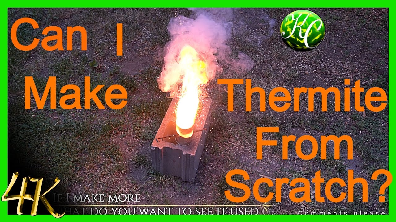 Can I Make Thermite from stuff in my house? - YouTube