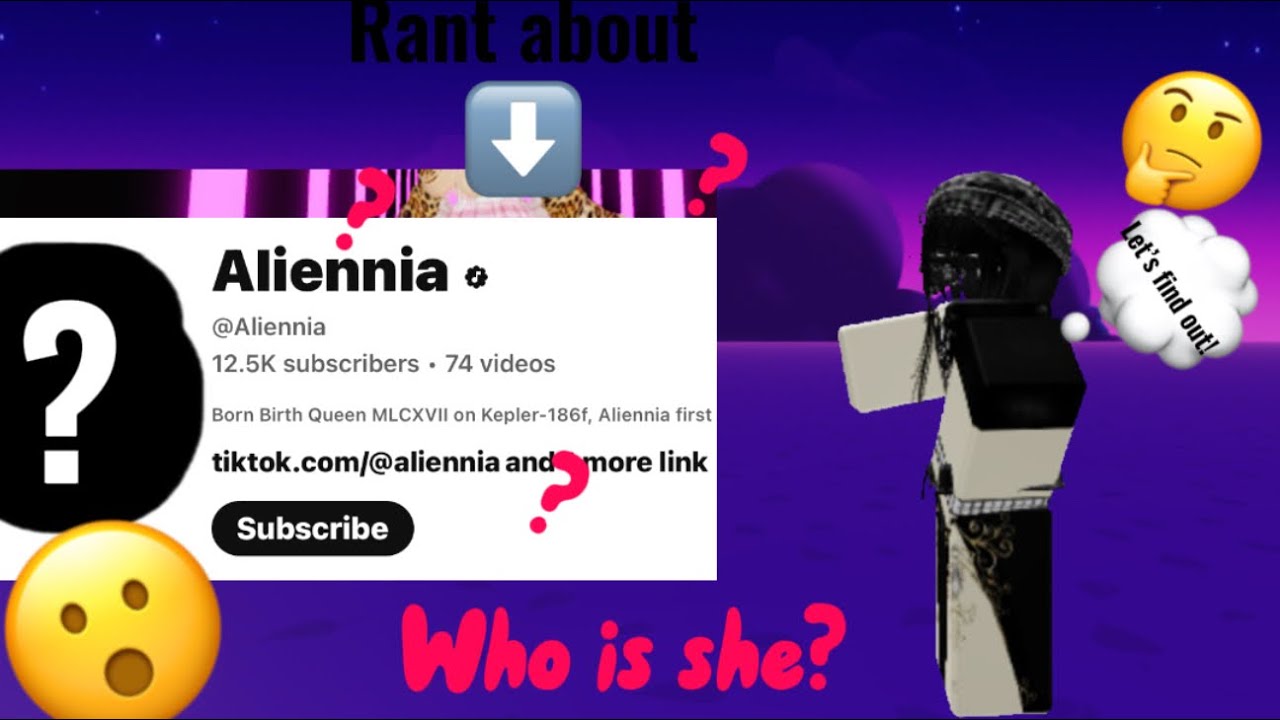 Who is Aliennia? (rant abt Alienna) - YouTube