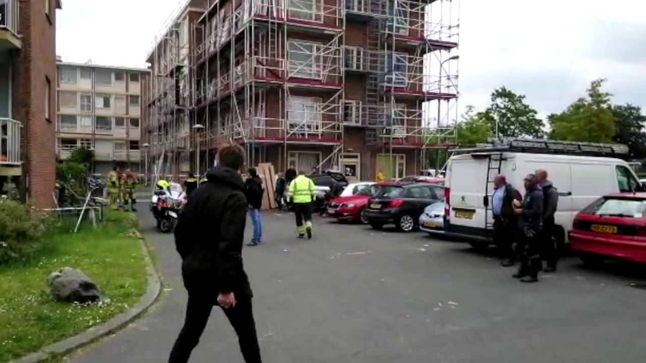 Gaslek bij studentenflats IBB in Utrecht - YouTube