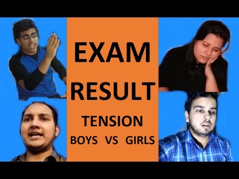 EXAM RESULT TENSION BOY VS GIRL | mayankkeshufilms - YouTube
