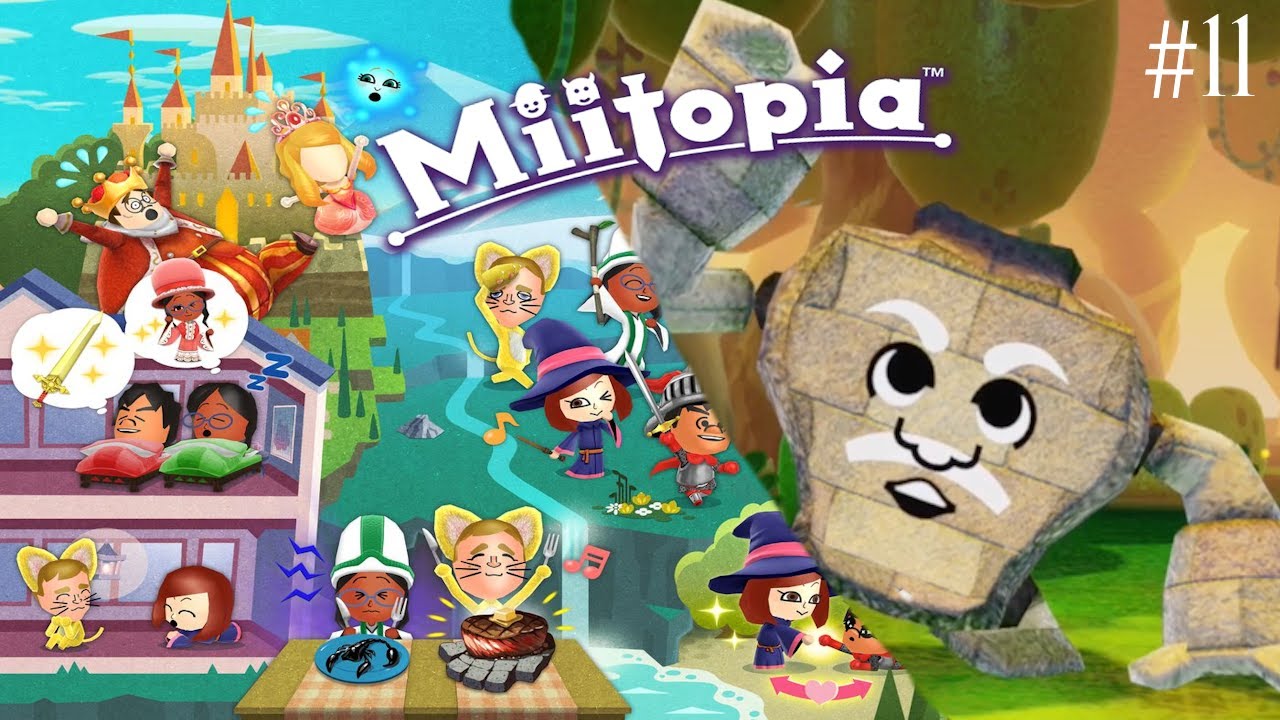 Help the Royal Monopoly Man's Face! Miitopia Playthrough #11 - YouTube