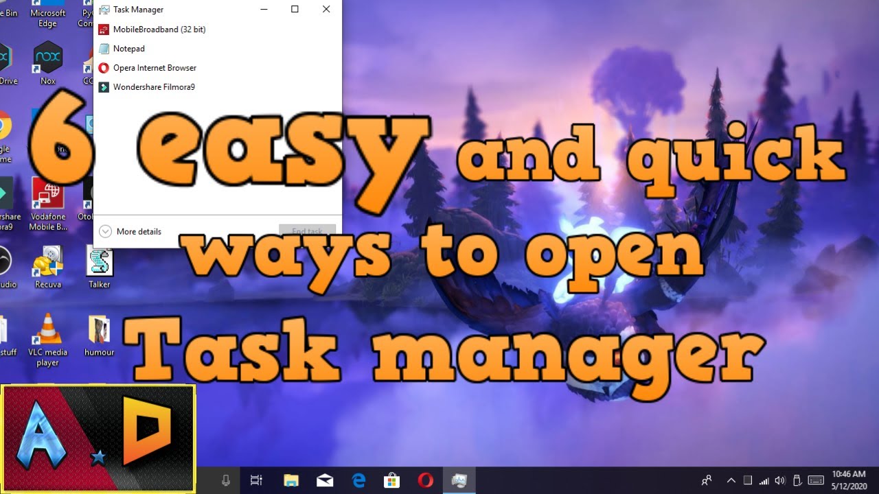 6 easy and fast ways to open task manager on your windows computer ...