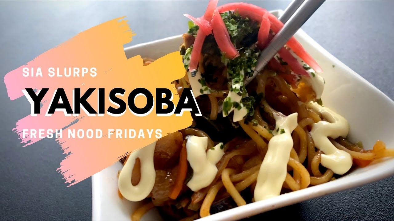 How to make YAKISOBA from scratch! - YouTube