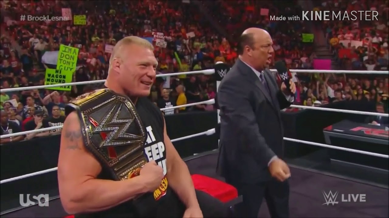 Im the Reigning Defending Undisputed WWE Heavyweight Champion of the ...