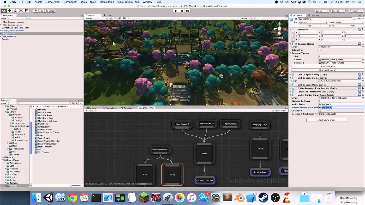 10 - Marker Emitter Scripts: Dungeon Architect Tutorial (Unity) - YouTube