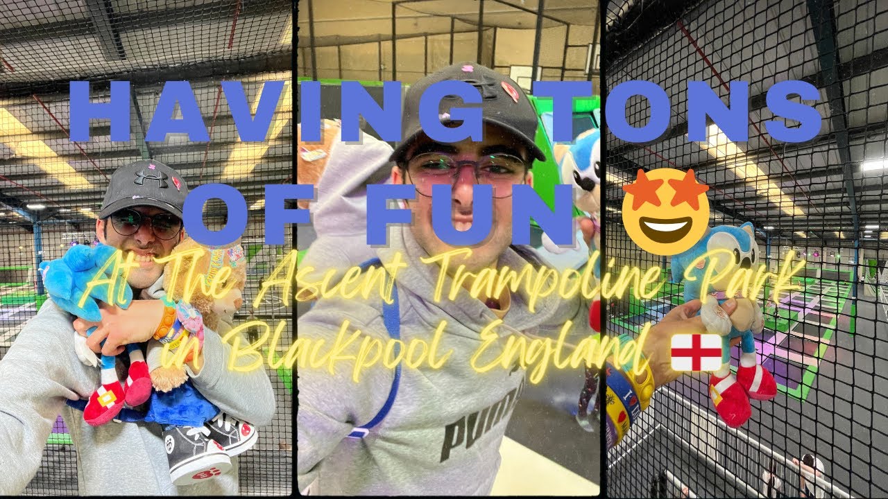 Having Tons Of Fun 🤩 At The Ascent Trampoline Park In Blackpool England ...