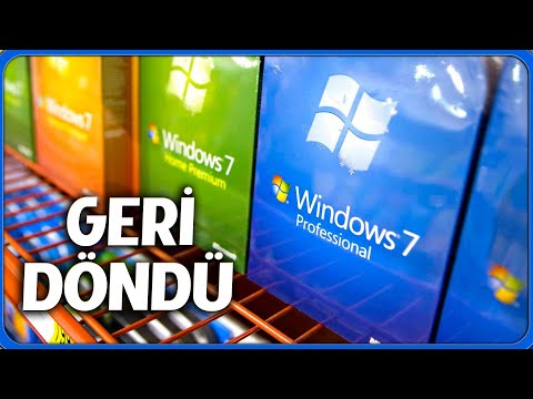 🔴Windows 7 Geri Döndü! Yeni Steam Destekli Aşırı Hızlı İşletim Sistemi