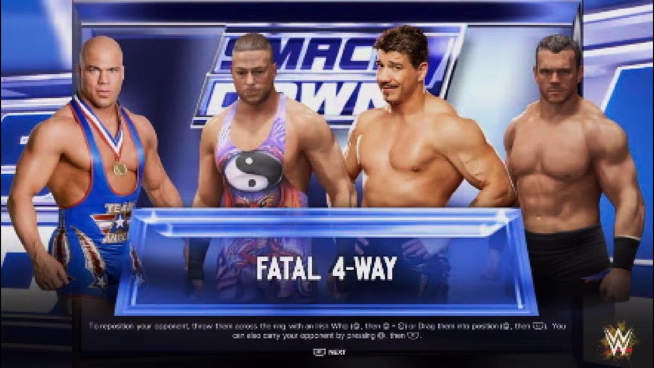 WWE 2K24 | Fatal 4-Way - YouTube
