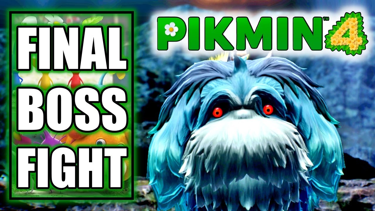 Pikmin 4 - Final Boss Fight Battle - Defeat Louie and the Giant Dog ...