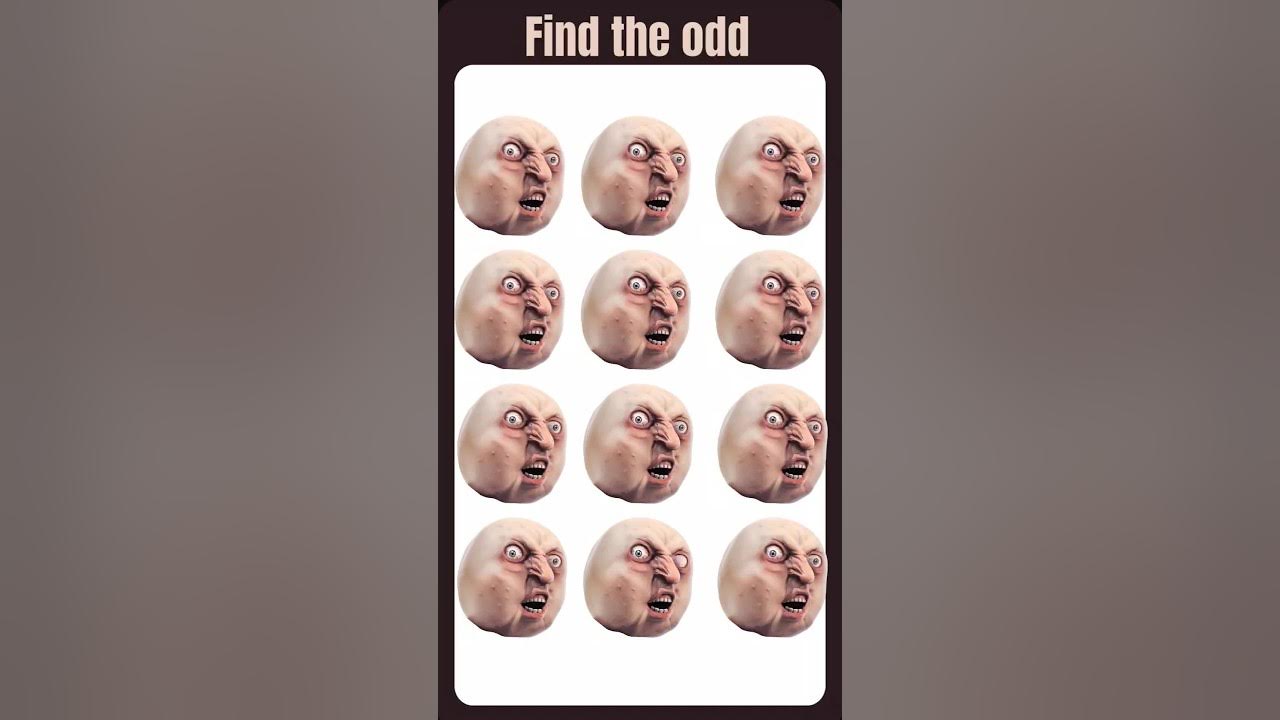 Crack the Emoji Code: Challenge Yourself with this Tricky Odd Emoji ...