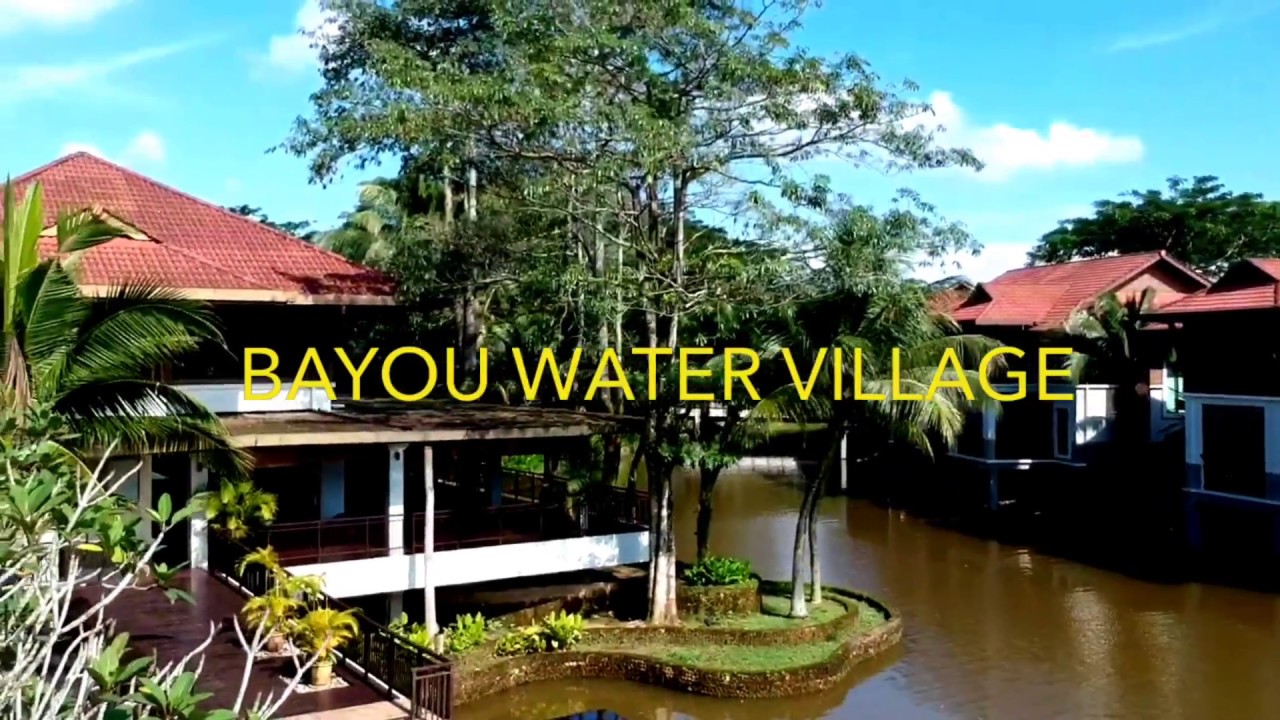 Aerial View Of Bayou Water Village Leisure Farm Resort - YouTube