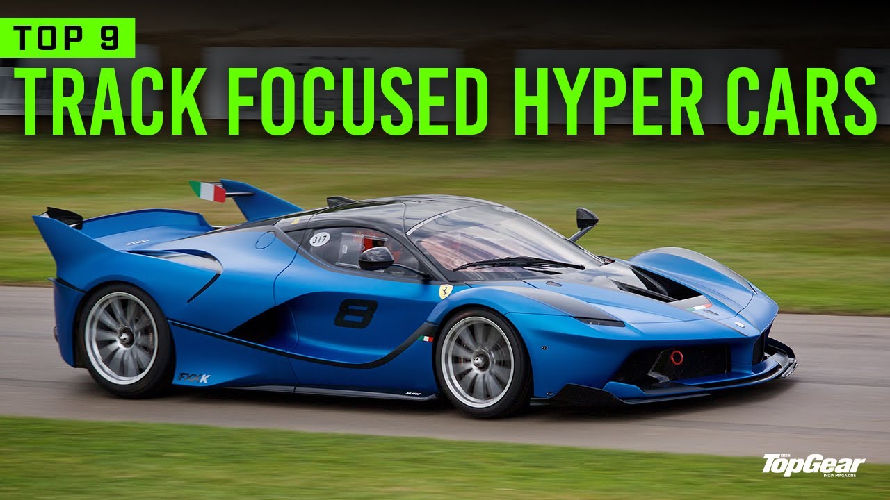 Top 9 Track Focused Hyper Cars | TopGear Fast Lane | - YouTube