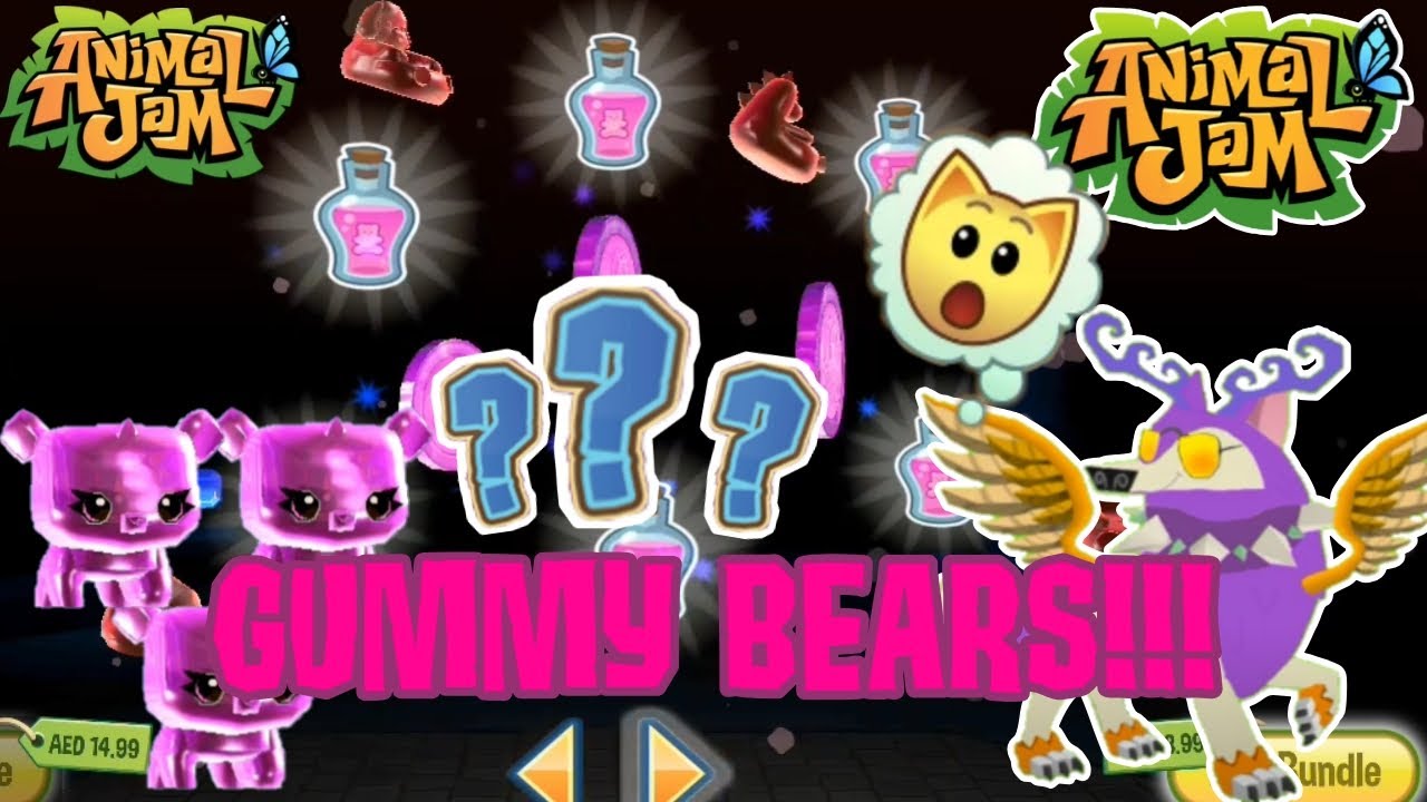 ~GUMMY BEARS IN AJPW!? ~ || Gummy super box + more..! || #animaljam - YouTube