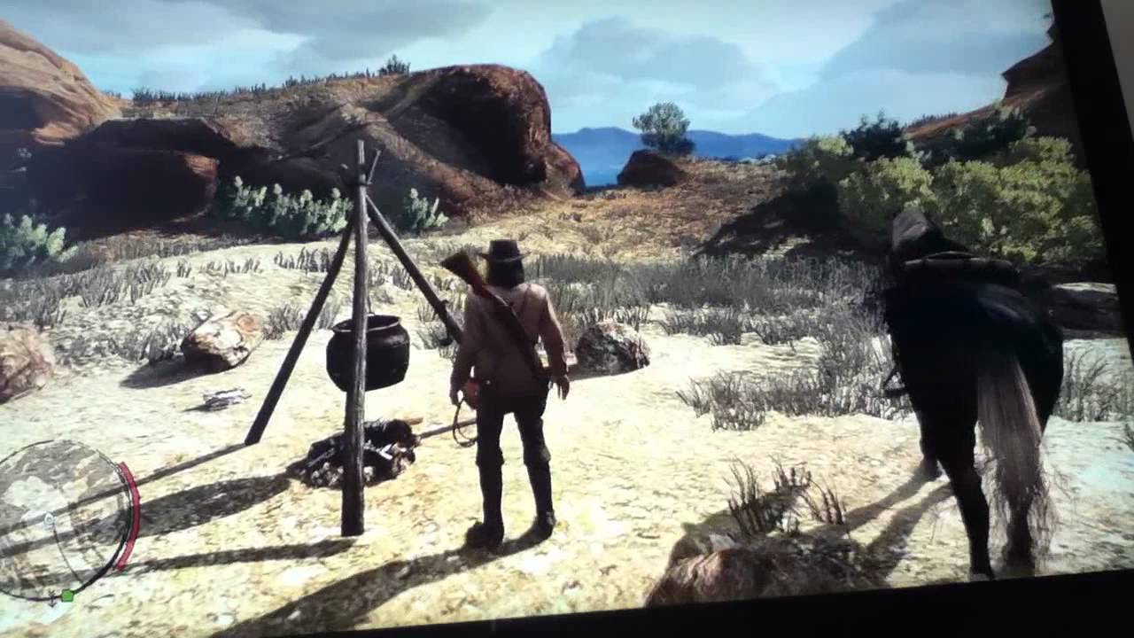 Red Dead Redemption Treasure Location 2 - Del Lobo Rock - YouTube
