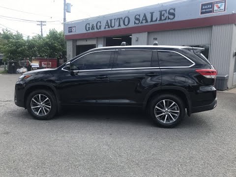 2017 Toyota Highlander XLE V6 AWD (ottawa, Ontario) - YouTube