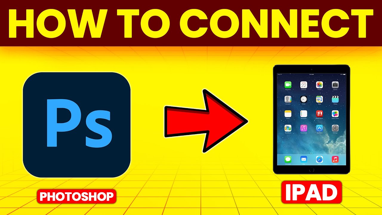 How To Connect Photoshop With iPad (How To Use Photoshop On iPad) - YouTube