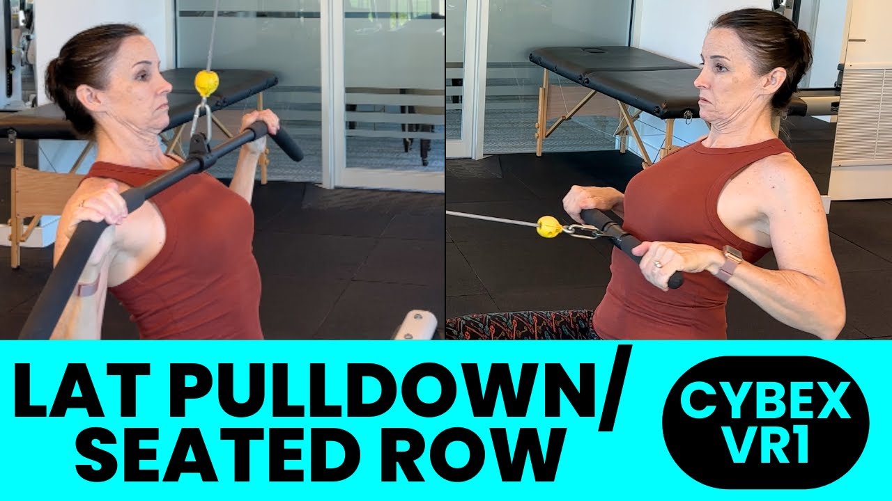 Pulldowns and Rows on Cybex VR1| Pro Tips & Techniques for Back ...