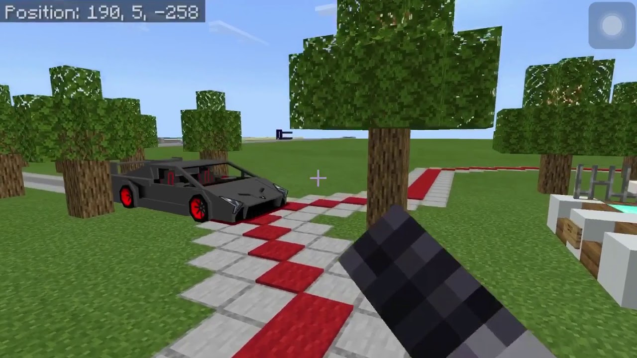 Supercars in Minecraft - YouTube
