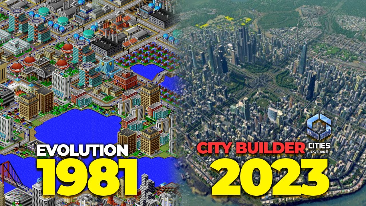 Evolution of City Builder GAMES 1981-2023 | 3000046 - YouTube