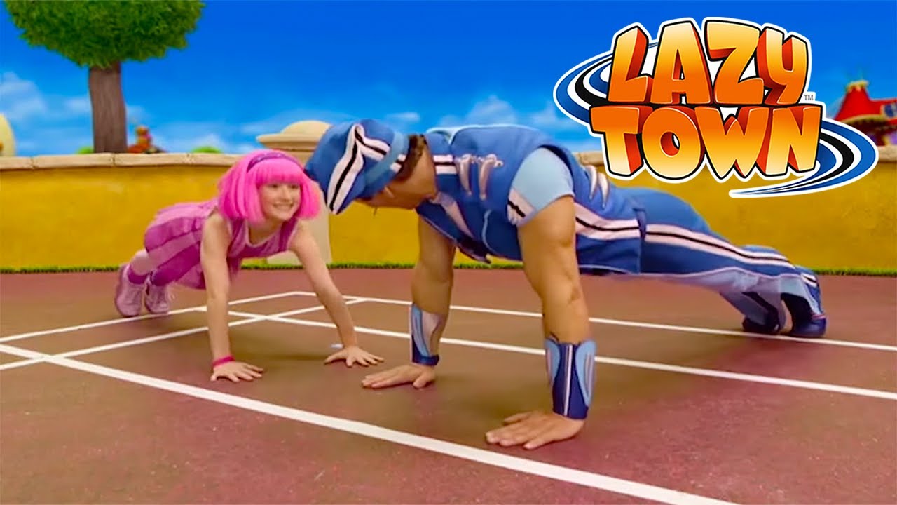 How many push-ups can Sportacus do? | Lazy Town S1 Ep 15 | Full ...