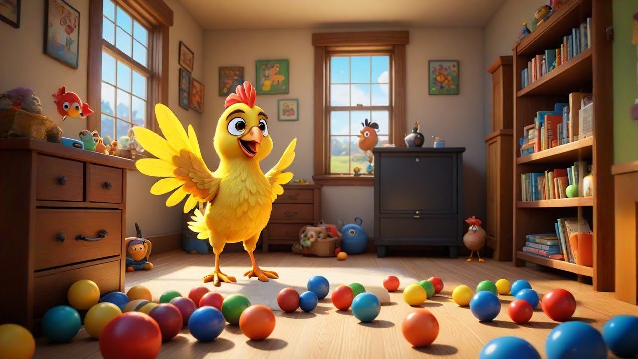 A Chicken in My Toy Chest 🐔🧸 | Funny Nursery Rhyme for Kids - YouTube