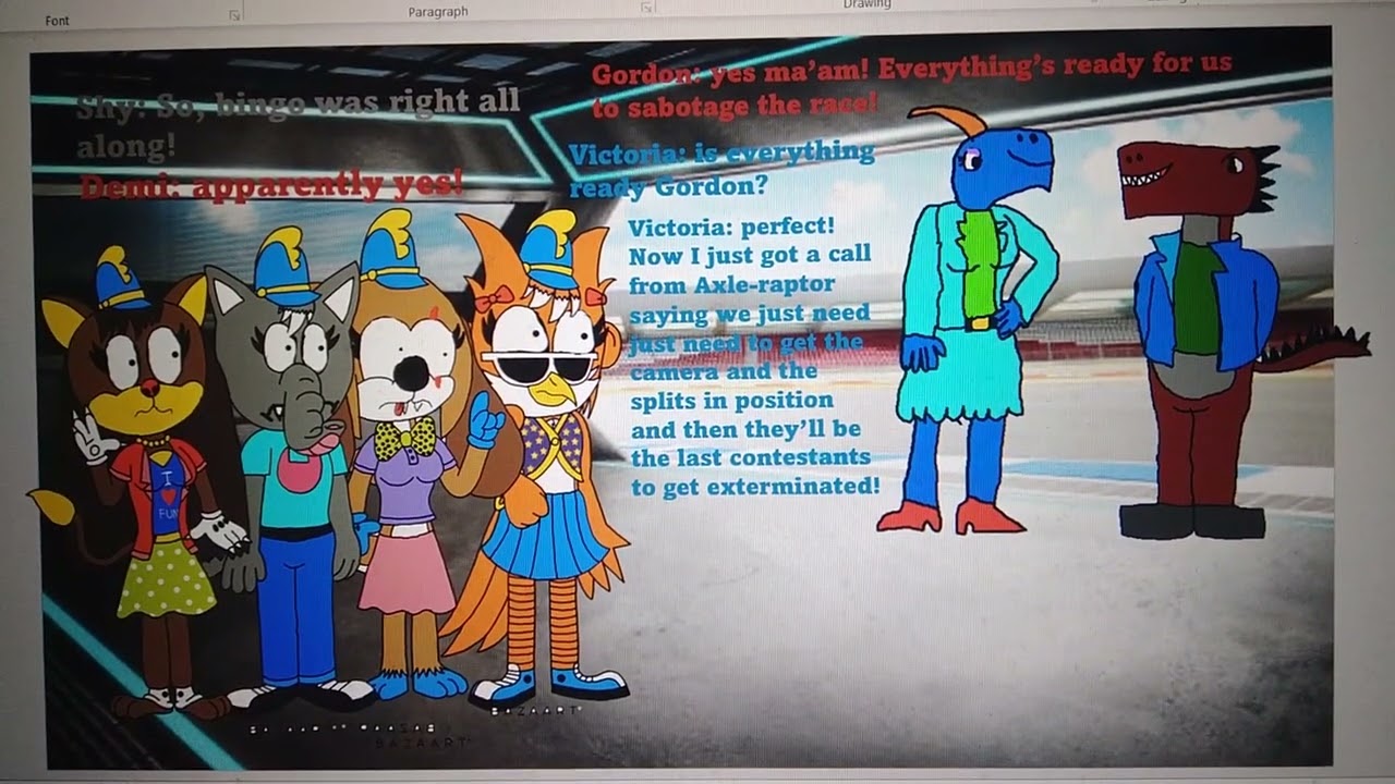 The banana splits fleegle and friends: The great race scene: The ...