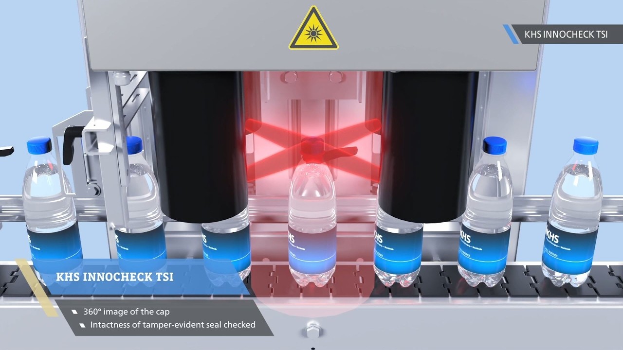 Intelligent KHS Innocheck TSI inspection system for reliable cap ...
