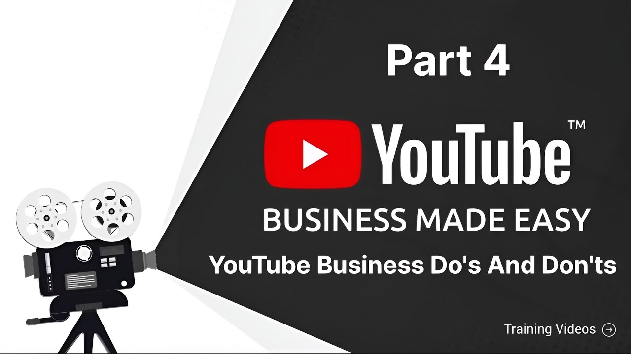 YouTube Business Do's And Don'ts||YouTube Easy Business||YouTube Ideas ...