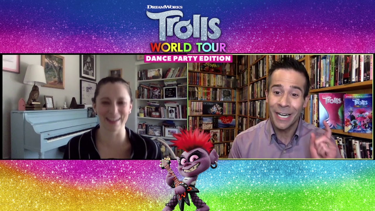 RACHEL BLOOM Interview - Trolls World Tour - YouTube