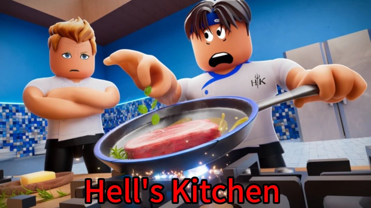 Playing Hell's Kitchen.Roblox. - YouTube