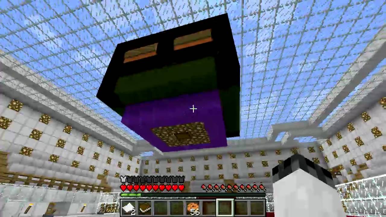 Minecraft: Ice Hockey Rink - YouTube