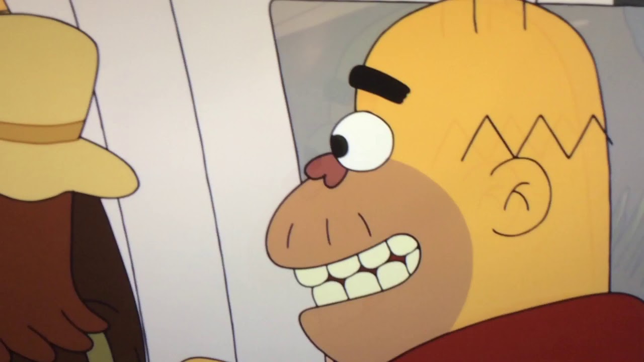 I found Homer Simpson in Clarence 😨😨😨 - YouTube