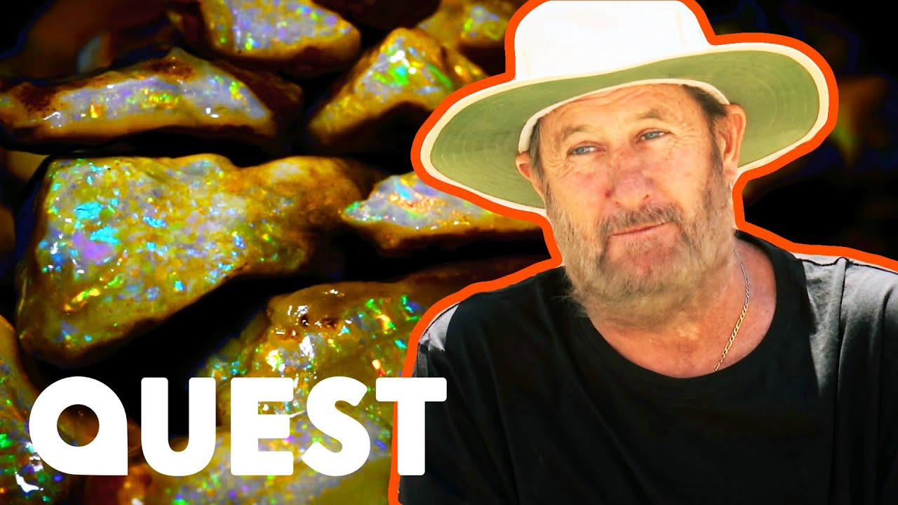 $80,000 Worth Of Opal Is Found By Mining Crew | Outback Opal Hunters ...