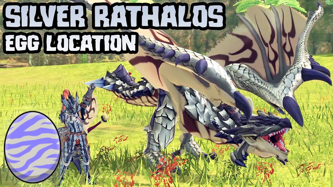 SILVER RATHALOS EGG RARE SUBSPECIES DEN OR SLAY SILVER RATHALOS ONLINE ...