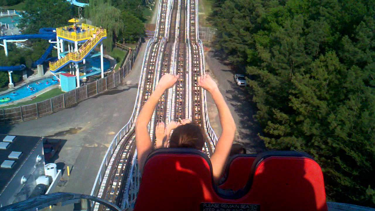 Rebel Yell Roller Coaster - YouTube