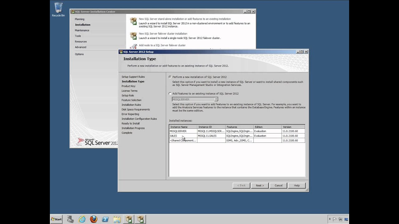 Installing A Named Instance Youtube