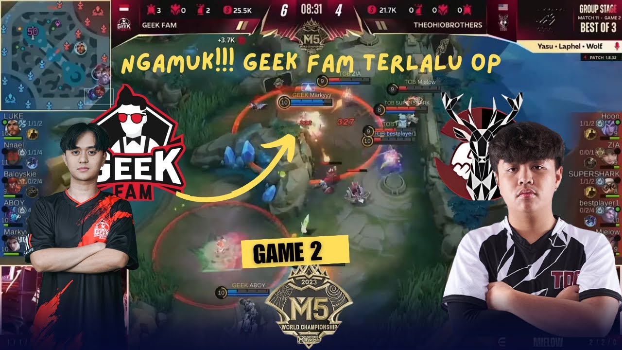 BADAS! GEEK FAM TUMBANGKAN PERWAKILAN BRAZIL | HIGHLIGHTS | GEEK FAM VS ...