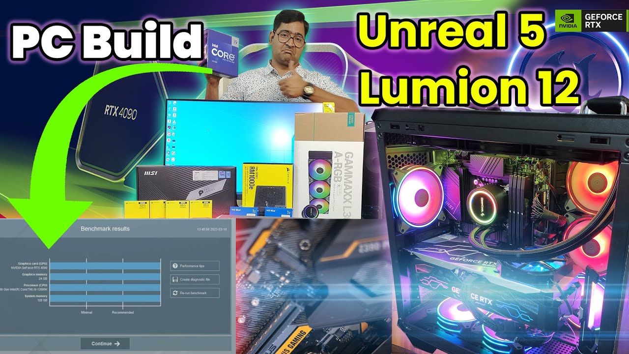 PC Build for LUMION 12 and UNREAL ENGINE 5 I 100% Tested PC Build for ...