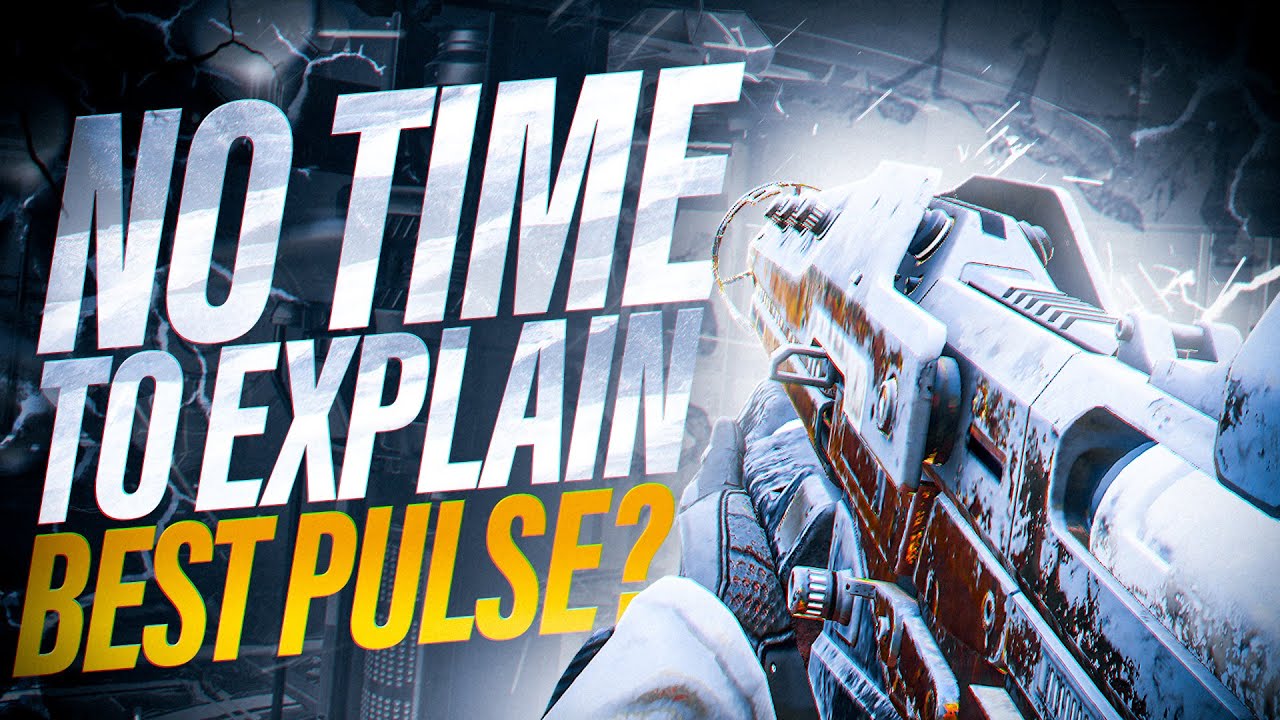 This is by far the Best pulse rifle in the game NOW.. (No Time to ...