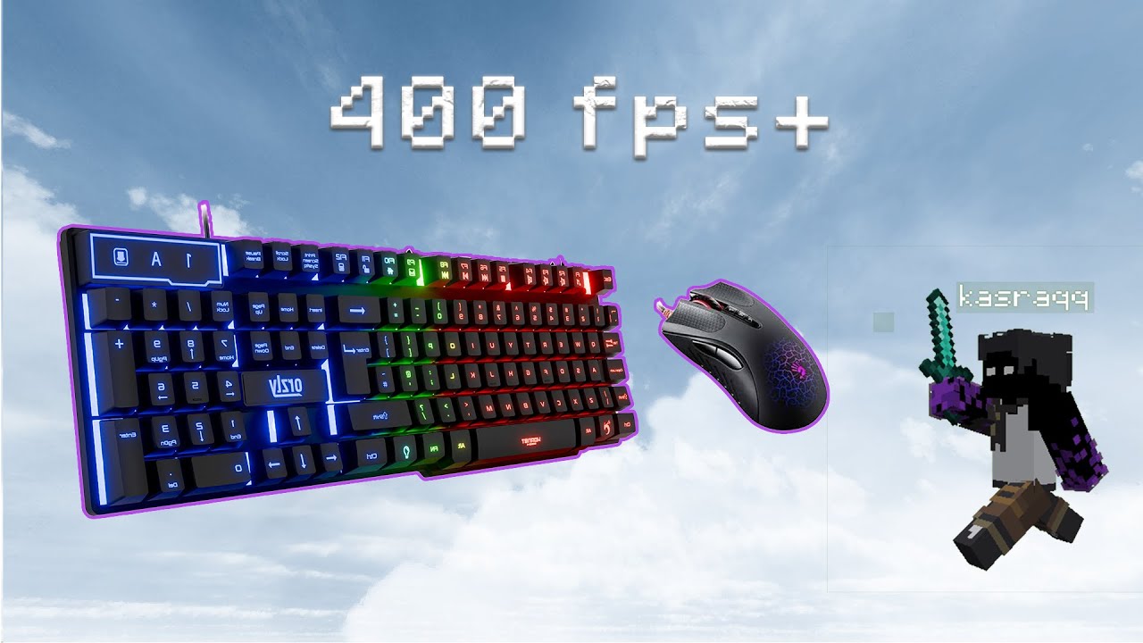 5 Game ASMR Keyboard & Mouse Sounds | Trexmine BedFight - YouTube