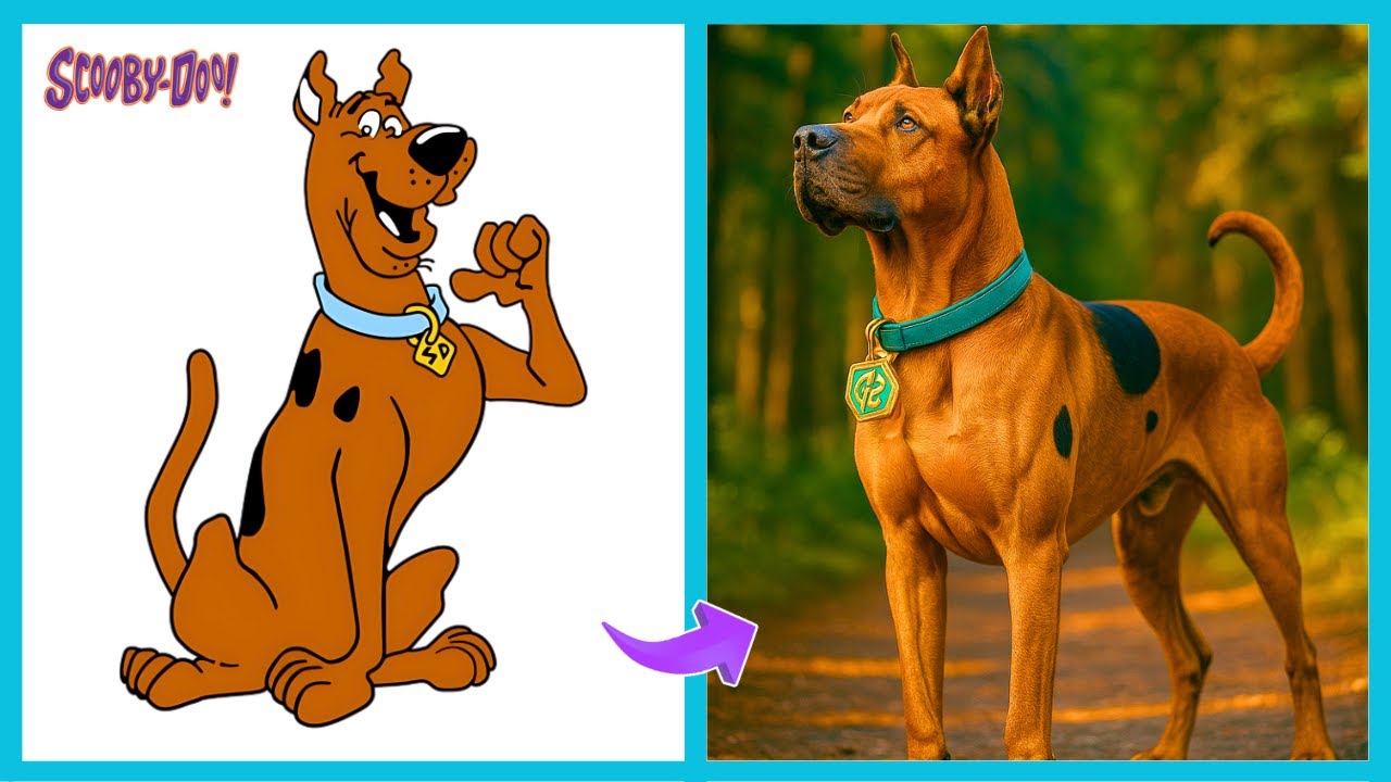SCOOBY DOO CHARACTERS IN REAL LIFE! - YouTube
