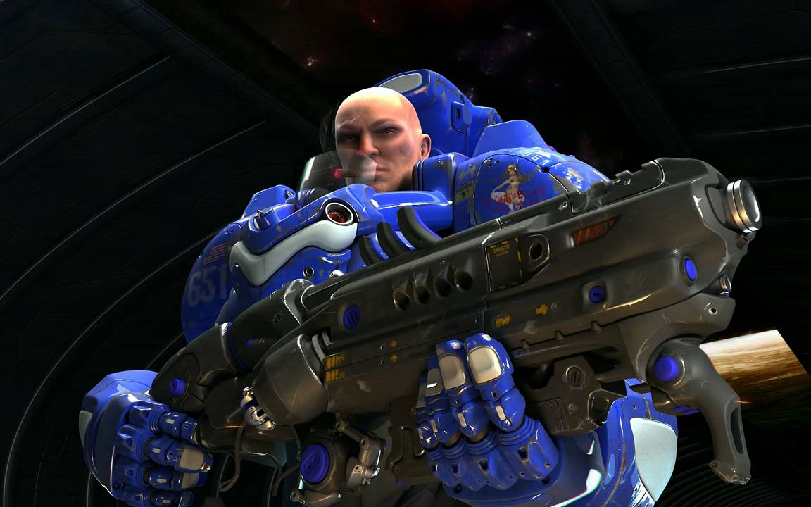 Starcraft 2 Fan Art render - YouTube