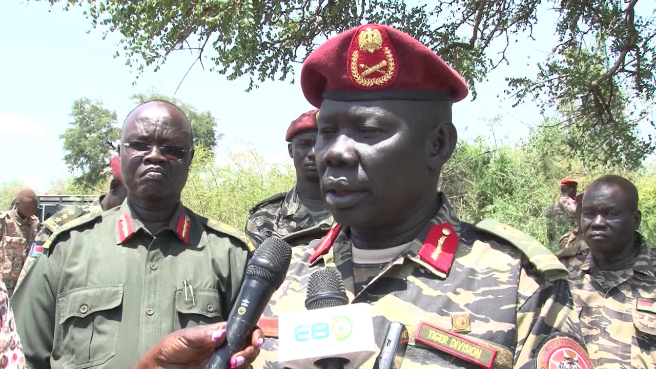 SPLA Army Marks 25KM Juba,South Sudan - YouTube