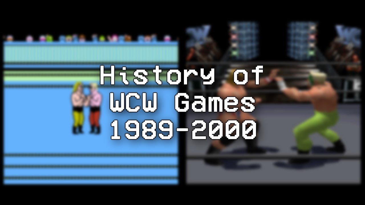 The History of WCW Games: 1989-2000 | (The Evolution of WCW Games ...