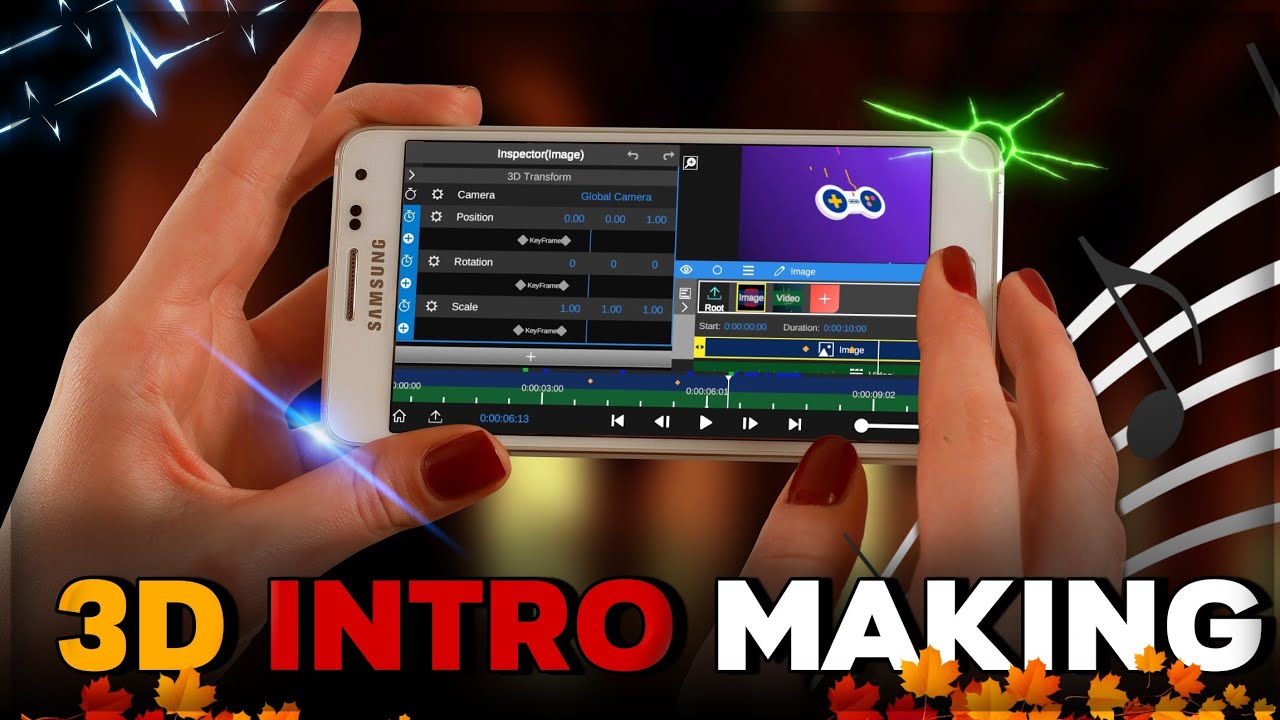 professional YouTube 3D intro making - YouTube