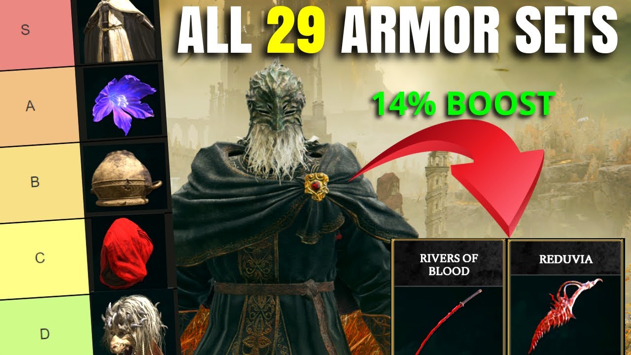 ALL 29 DLC Special Effect Armor Ranked! Elden Ring: Shadow of the ...